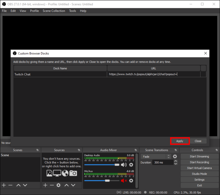 How to Add Twitch Chat into OBS Studio for Enhanced Streaming - Eklipse ...