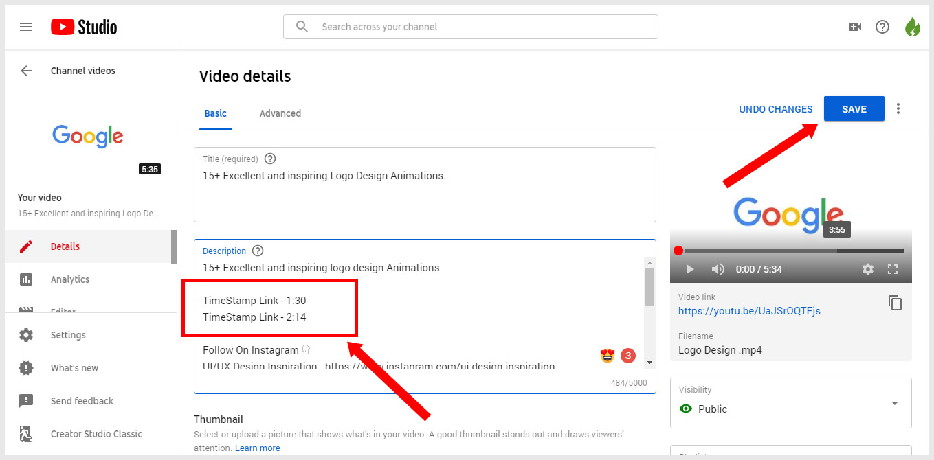 How To Add Timestamp To Your Youtube Video Update 2023