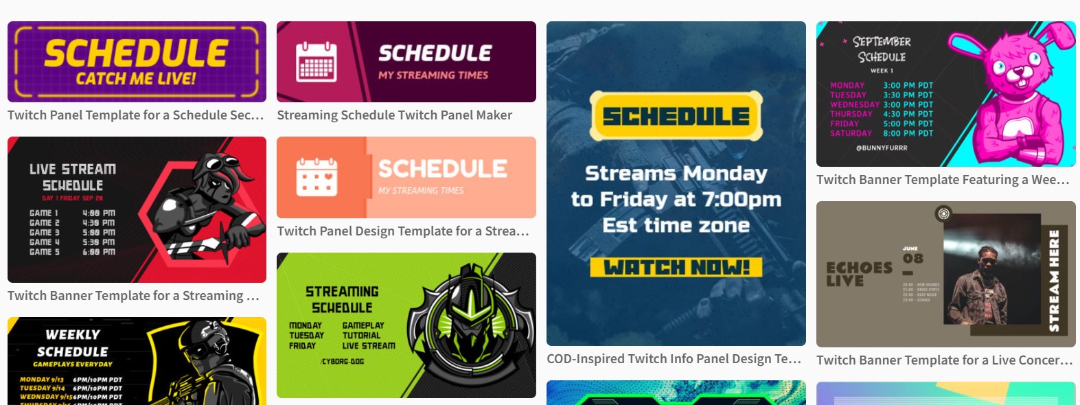 Twitch Schedule Template: 3 Quick Tips on Creating it