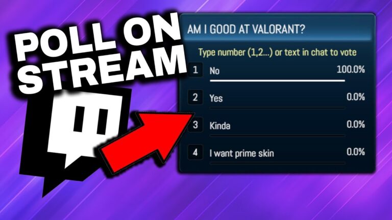 How to Make a Poll on Twitch: 2 Options You Can Try