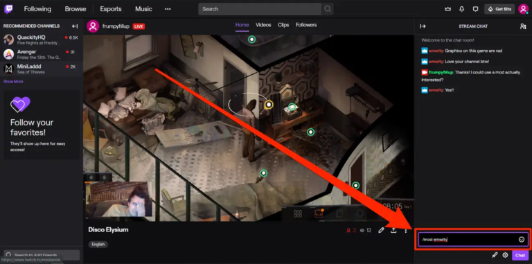 How To Make Someone A Mod on Twitch in Various Ways