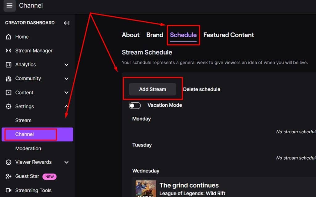 How to Configure a Twitch Stream Schedule: Expert Tips
