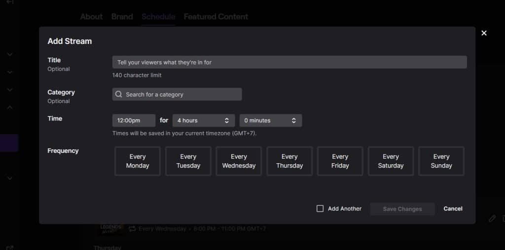 How to Configure a Twitch Stream Schedule: Expert Tips