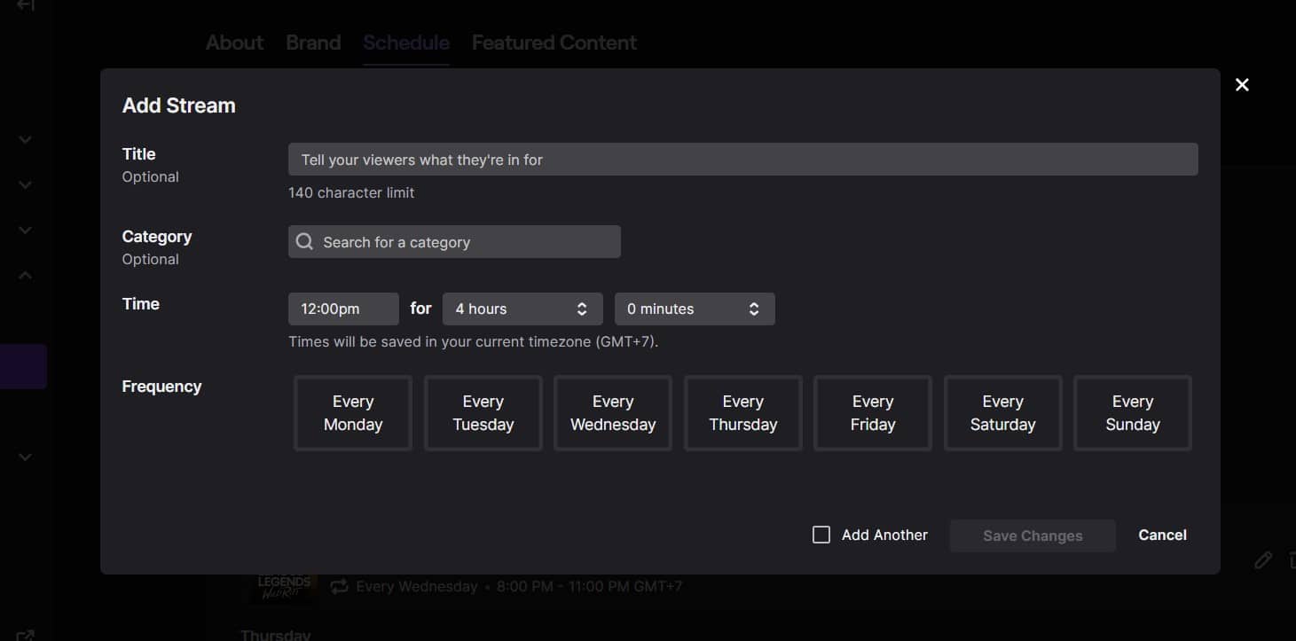 How to Configure a Twitch Stream Schedule: Expert Tips