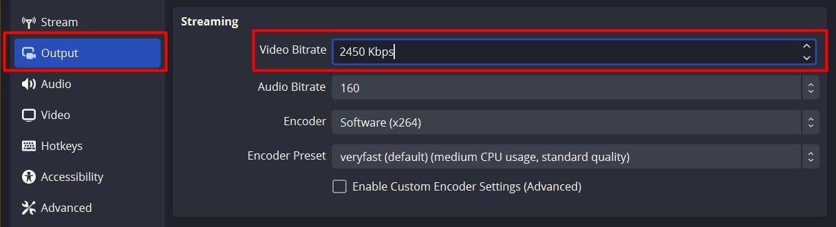 Best OBS Settings for Streaming on Kick