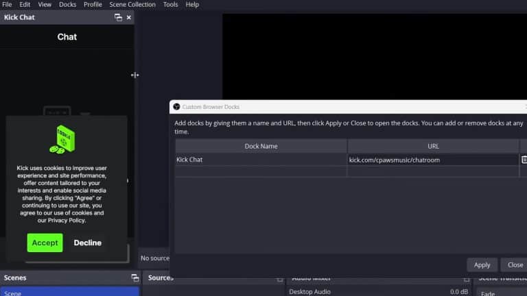 How to Stream on Kick Using OBS Studio