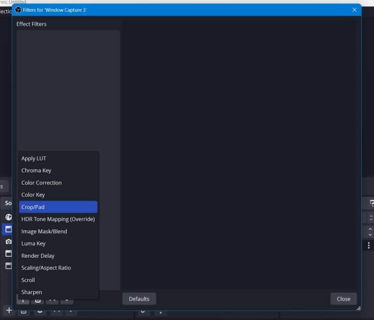 How to Crop Window Capture in OBS Studio: A Guide
