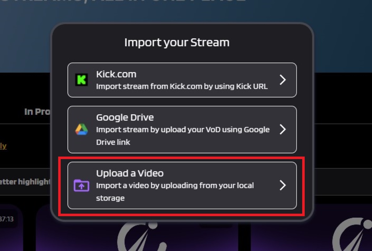 Eklipse Features Update (13/10): Local File VOD Upload, Weekly Showcase Playlist, and Improved ...