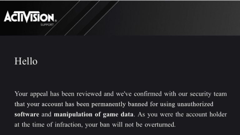 How to Appeal a Ban in Call of Duty: Steps to Get Your Account Back ...