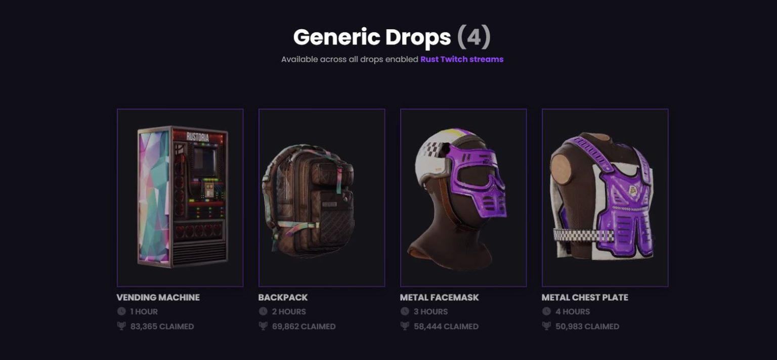 Rust Twitch Rivals Drops, Start Date and How to Unlock Exclusive in ...